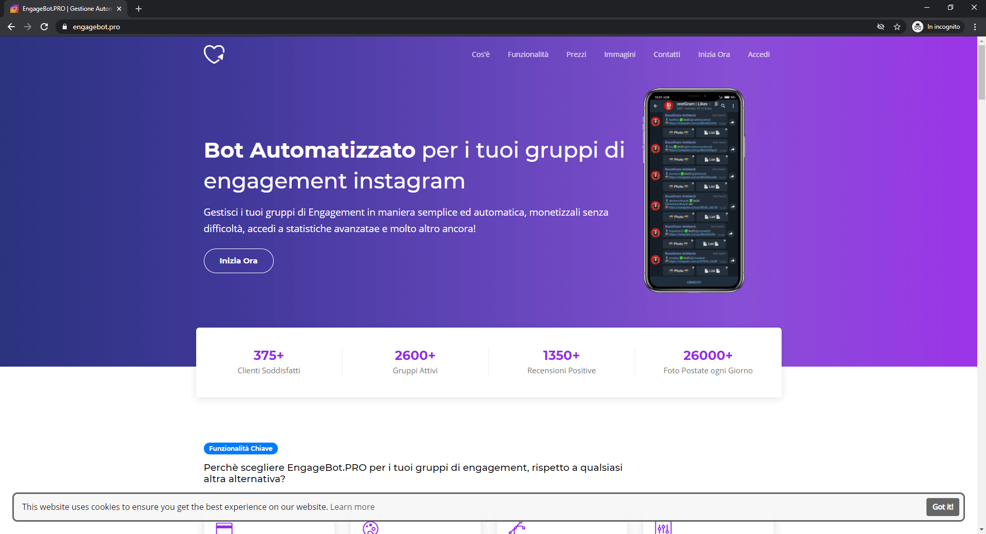 EngageBot.PRO » AlexDev.IT